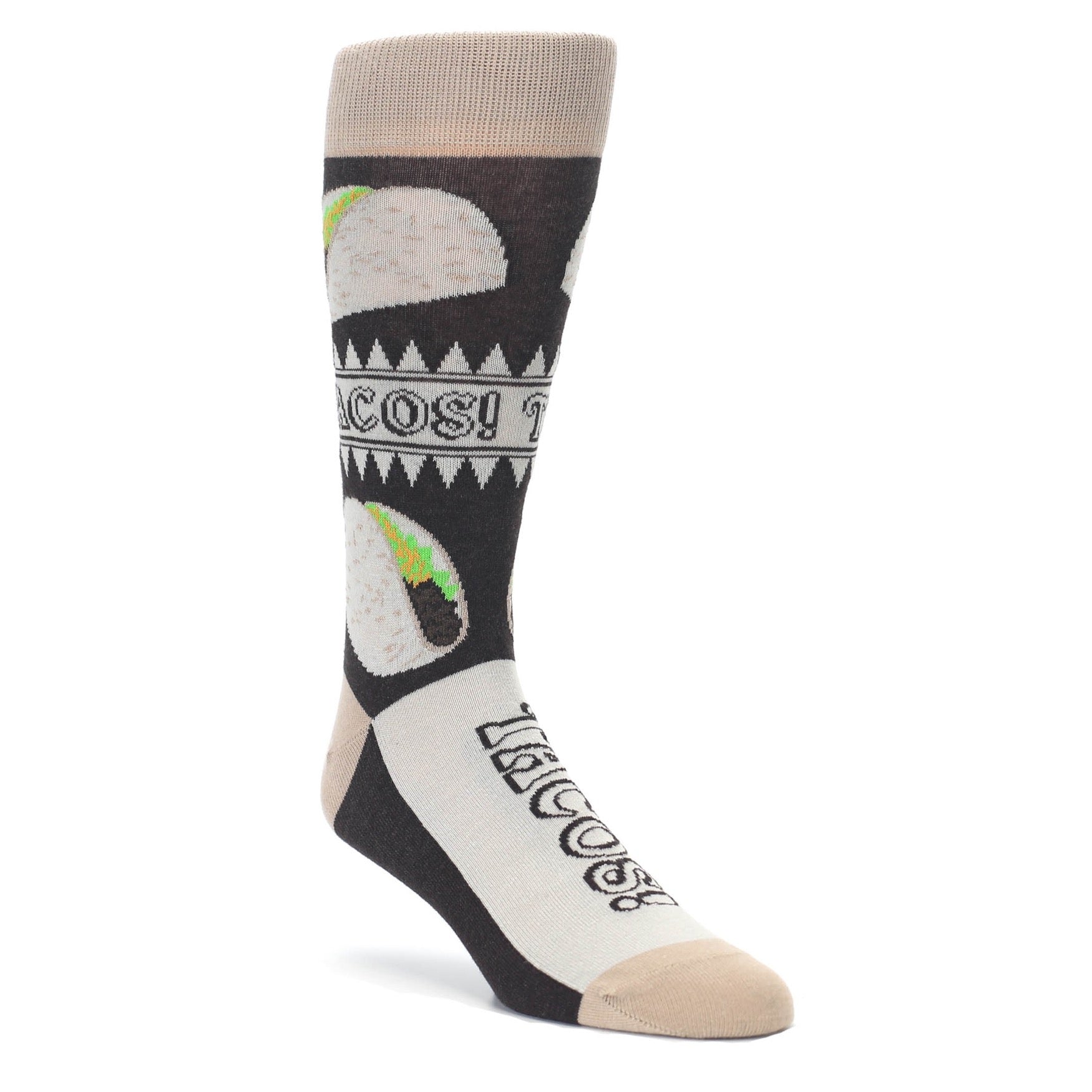 Soft Shell Taco Socks - Men's Novelty Dress Socks – Wardrobecrush