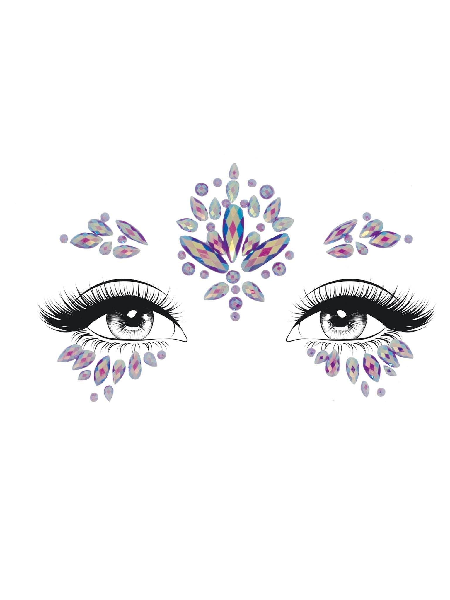 Verity adhesive face jewels sticker. – Wardrobecrush