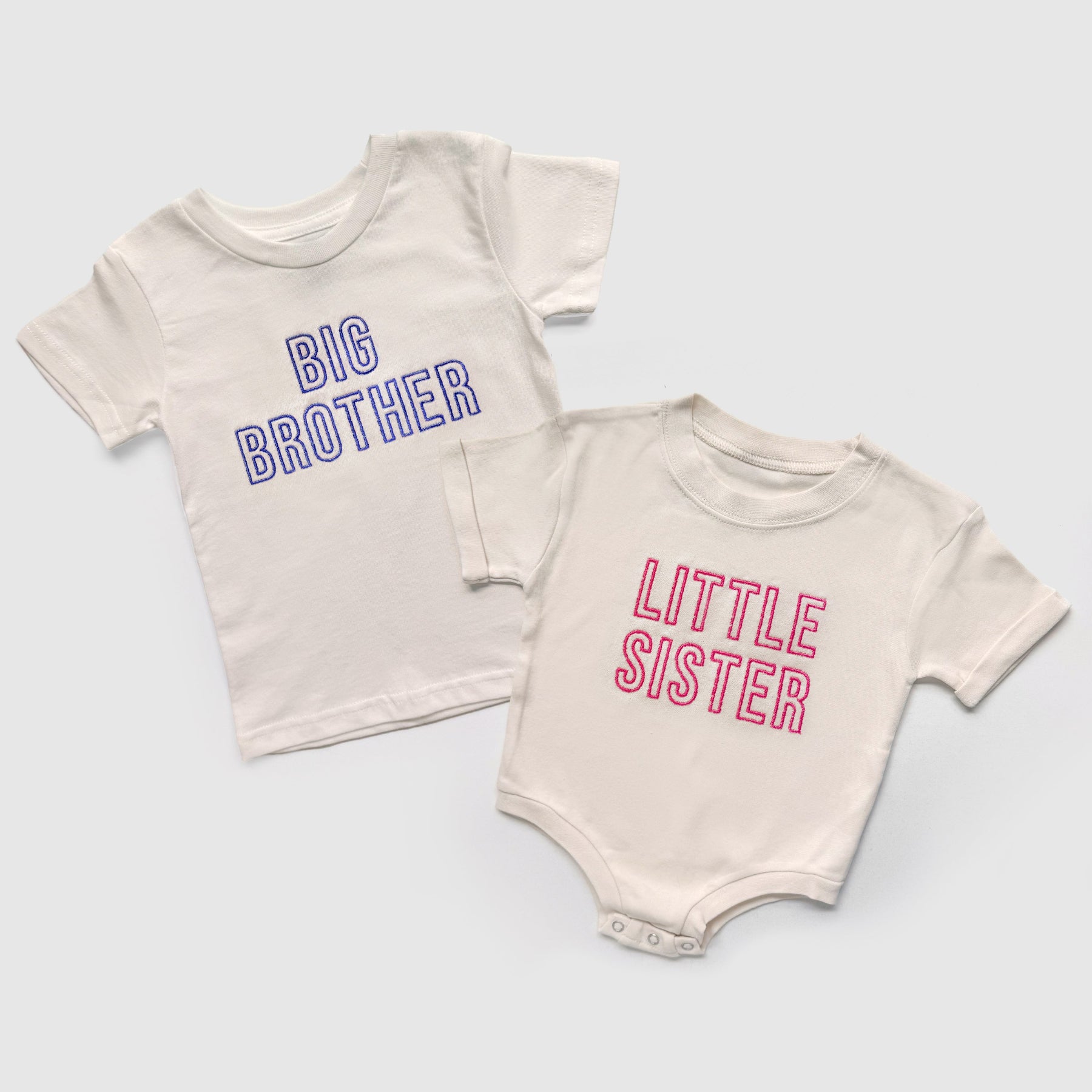 Custom Embroidered Matching Sibling Outfits – Wardrobecrush