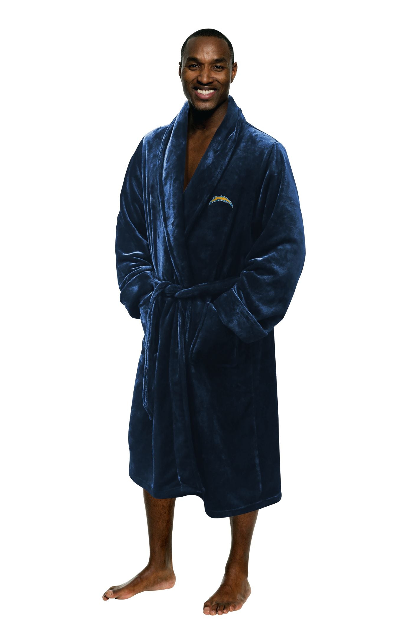 LA chargers OFFIcIAL NFL Mens LXL Silk Touch Bath Robe 26 x 47 ...